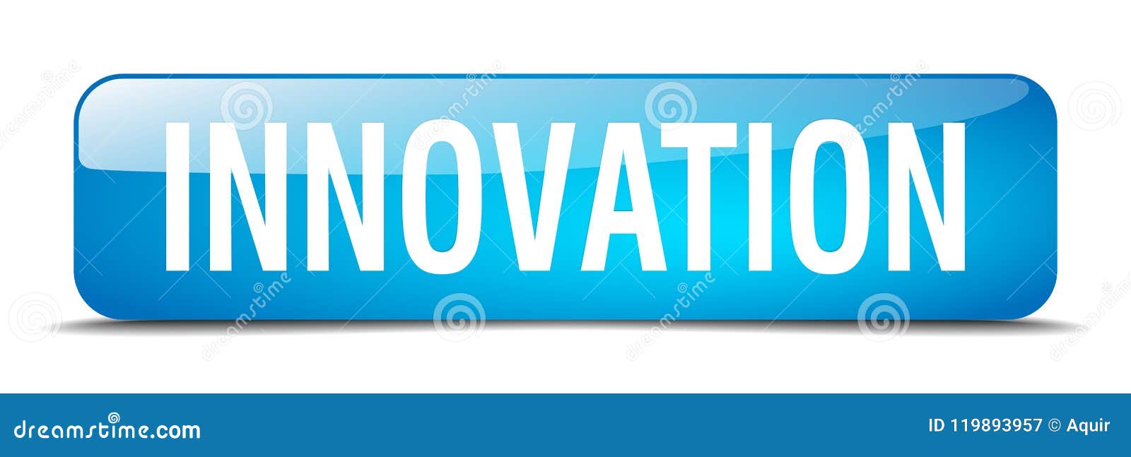 Innovation button stock vector. Illustration of website - 119893957