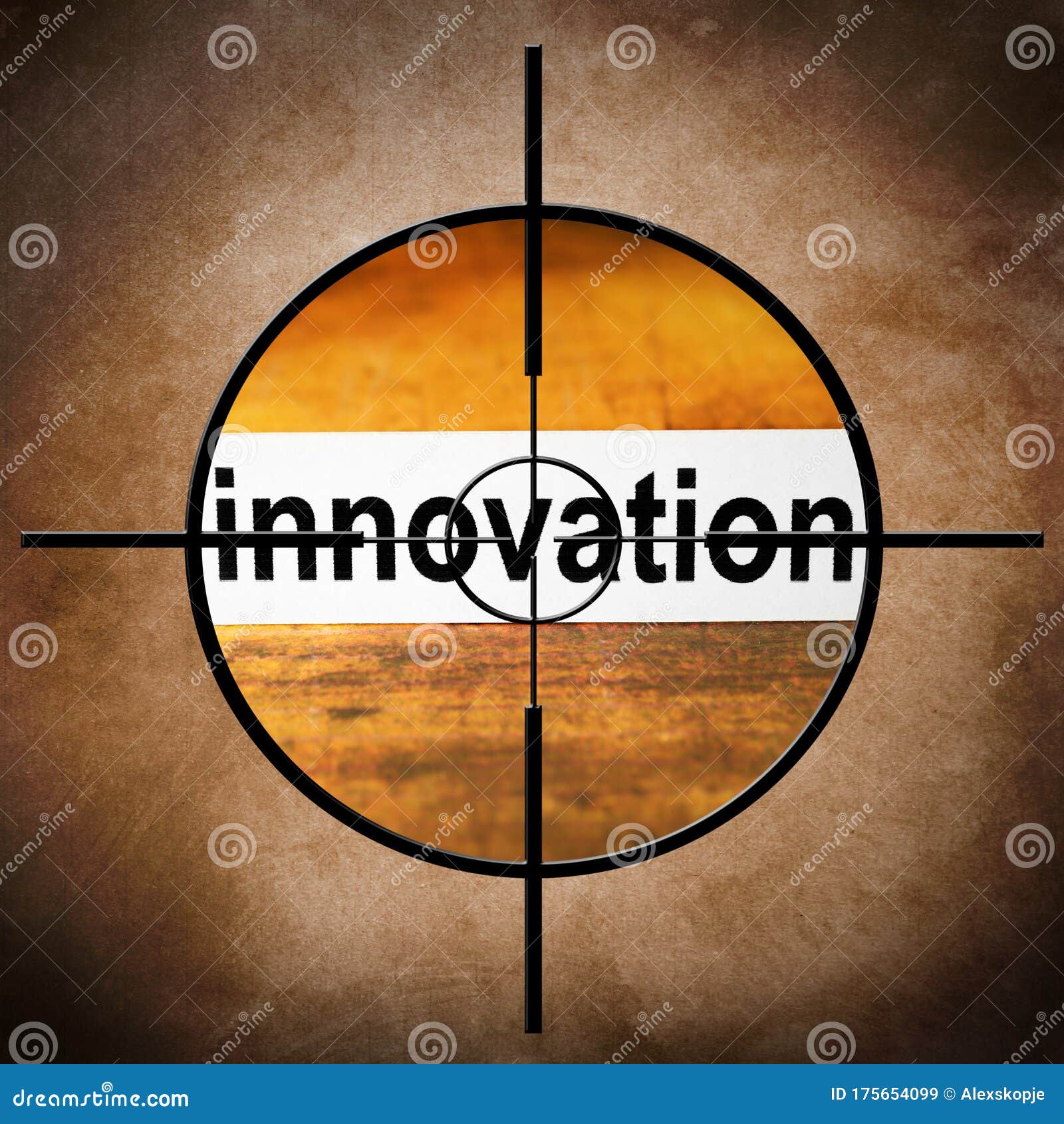 Innovation target stock image. Image of ideas, conceptual - 175654099