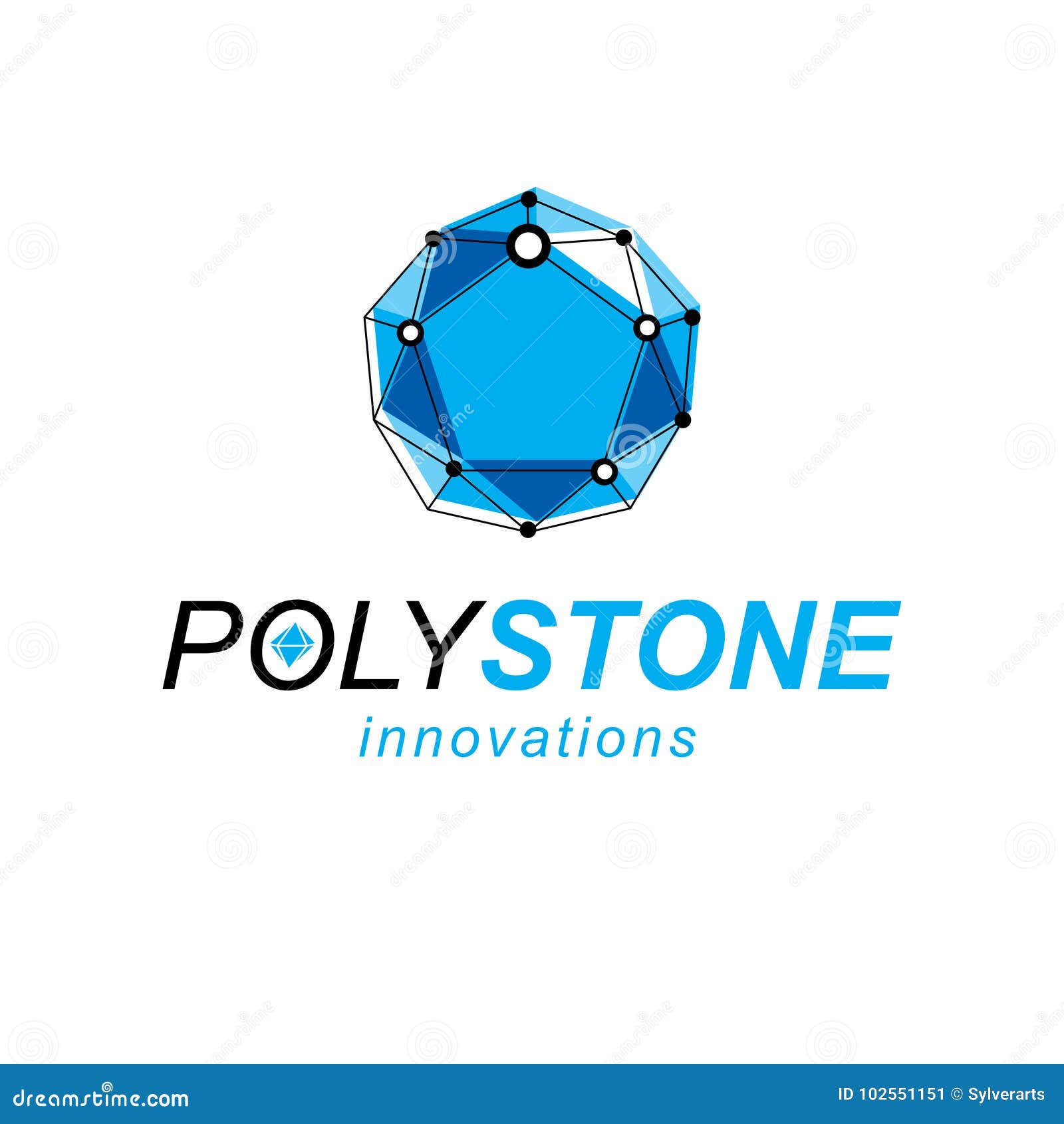 Innovation Technologies Symbol. Abstract Vector Geometric Form, Stock ...