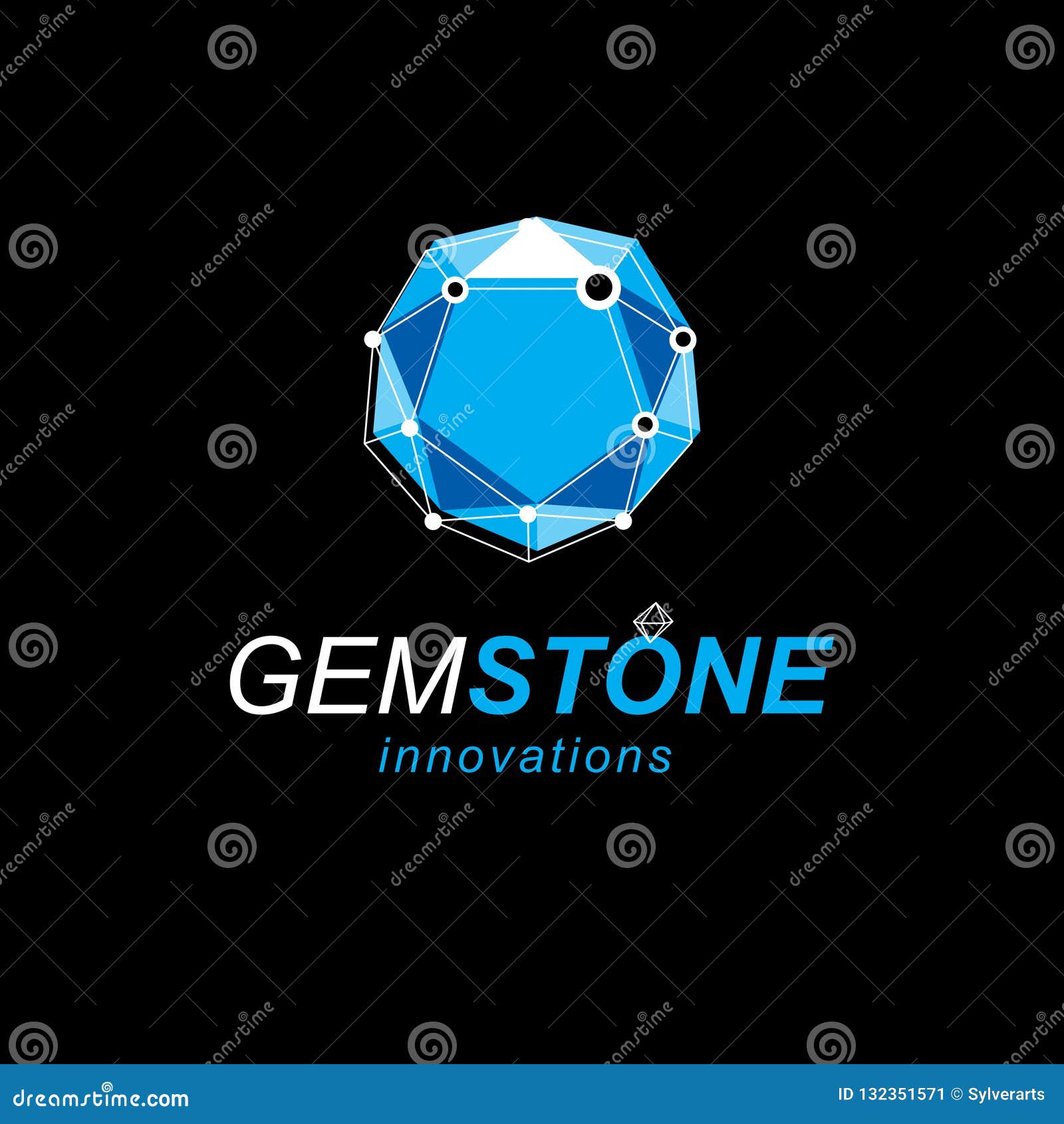 Innovation Technologies Symbol. Abstract Vector, Isometric Dimensional ...