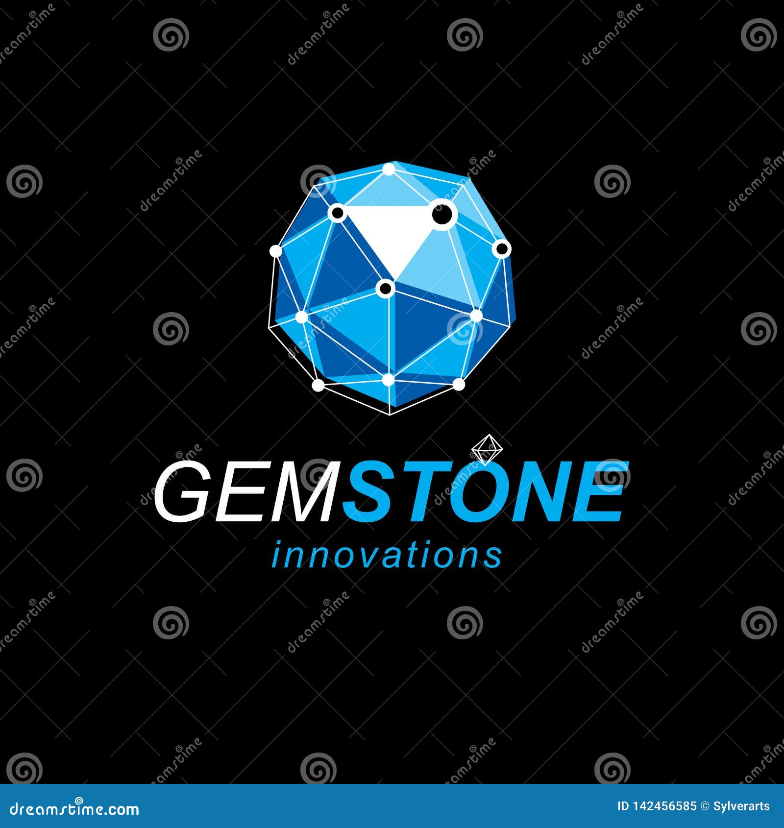 Innovation Technologies Symbol. Tech Abstract Shape. Stock Vector ...