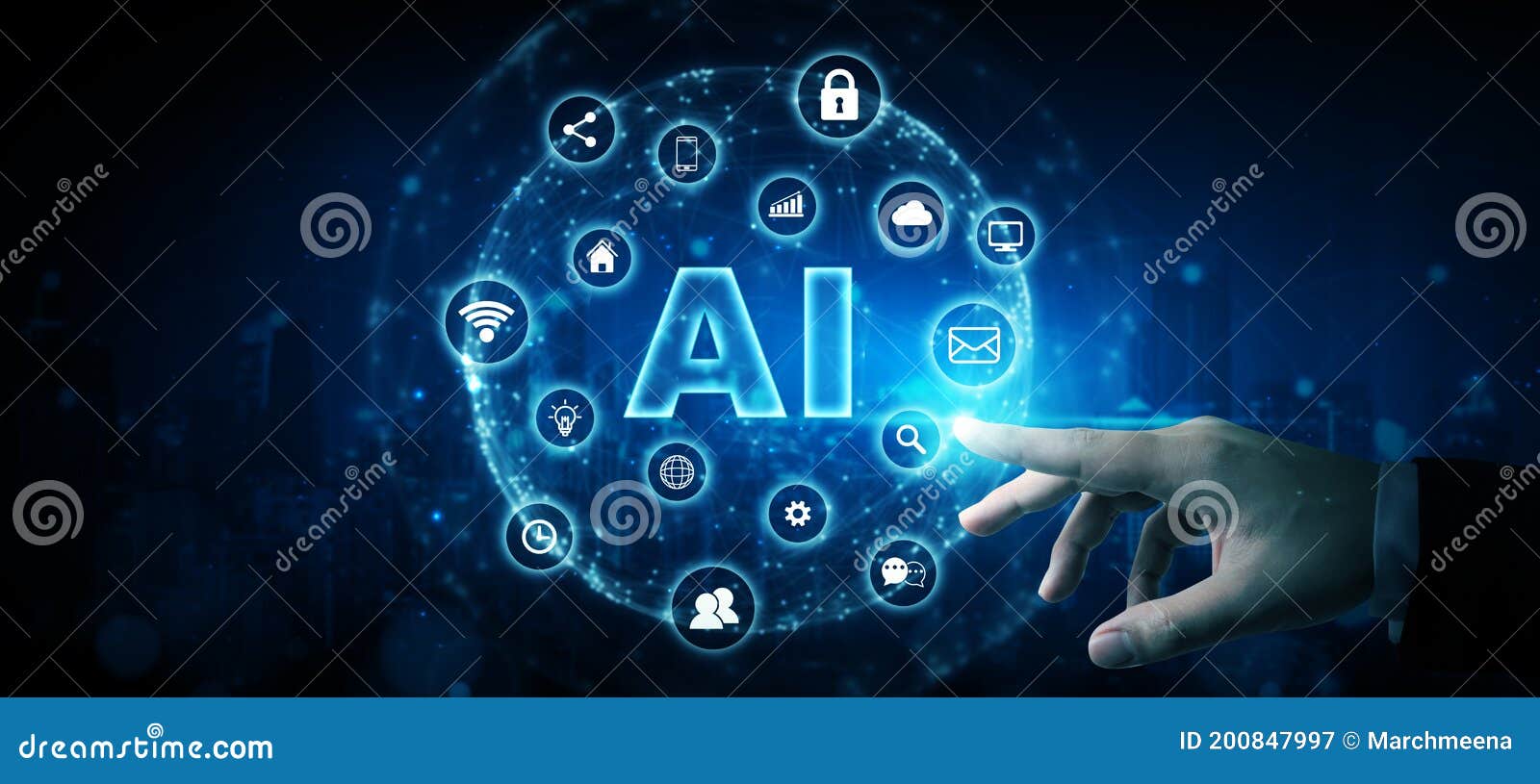 Innovation Technology Artificial Intelligence AI and Internet of Thing ...