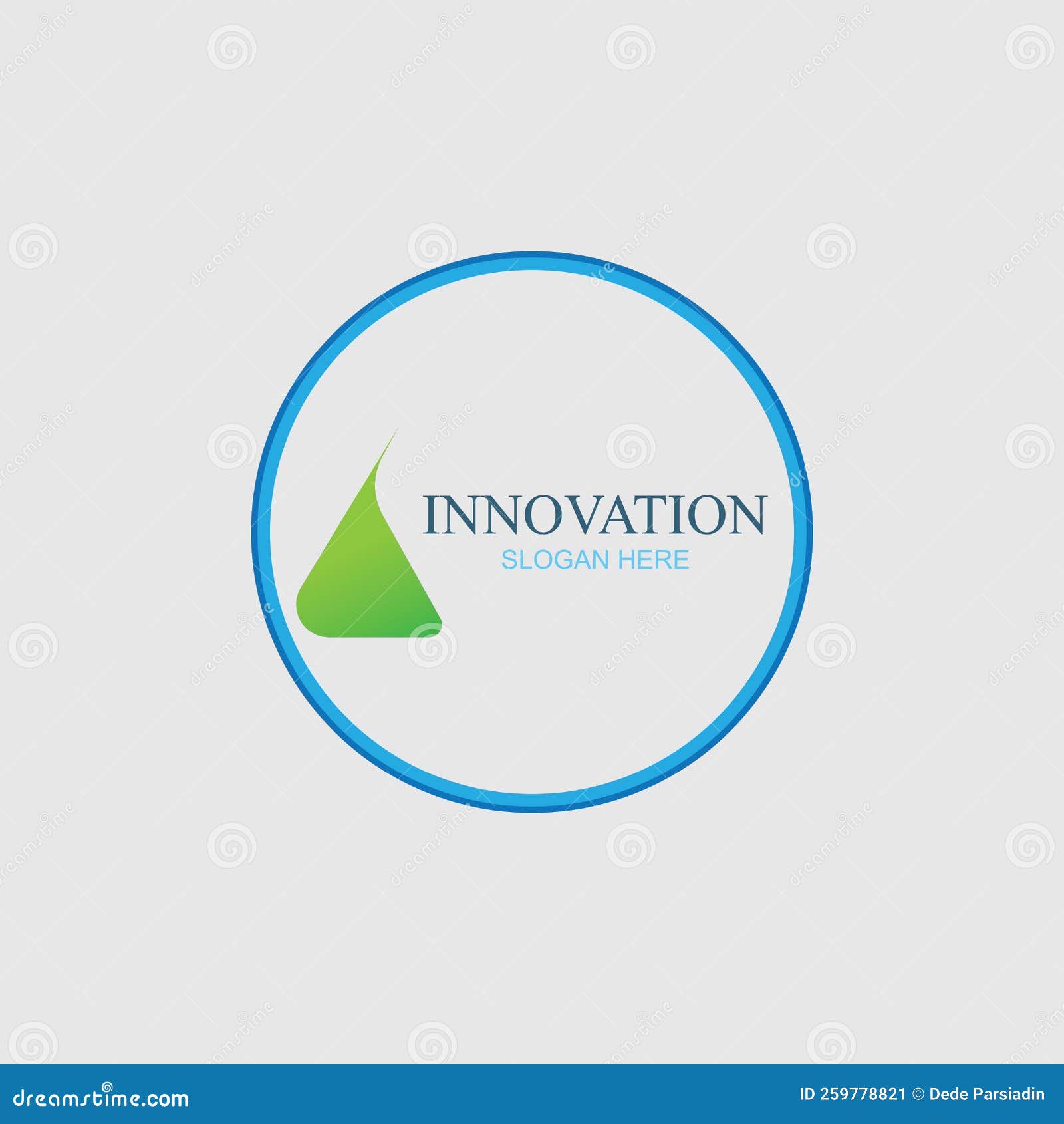 Innovation and Technology Company Abstract Vector Logo Template Stock ...