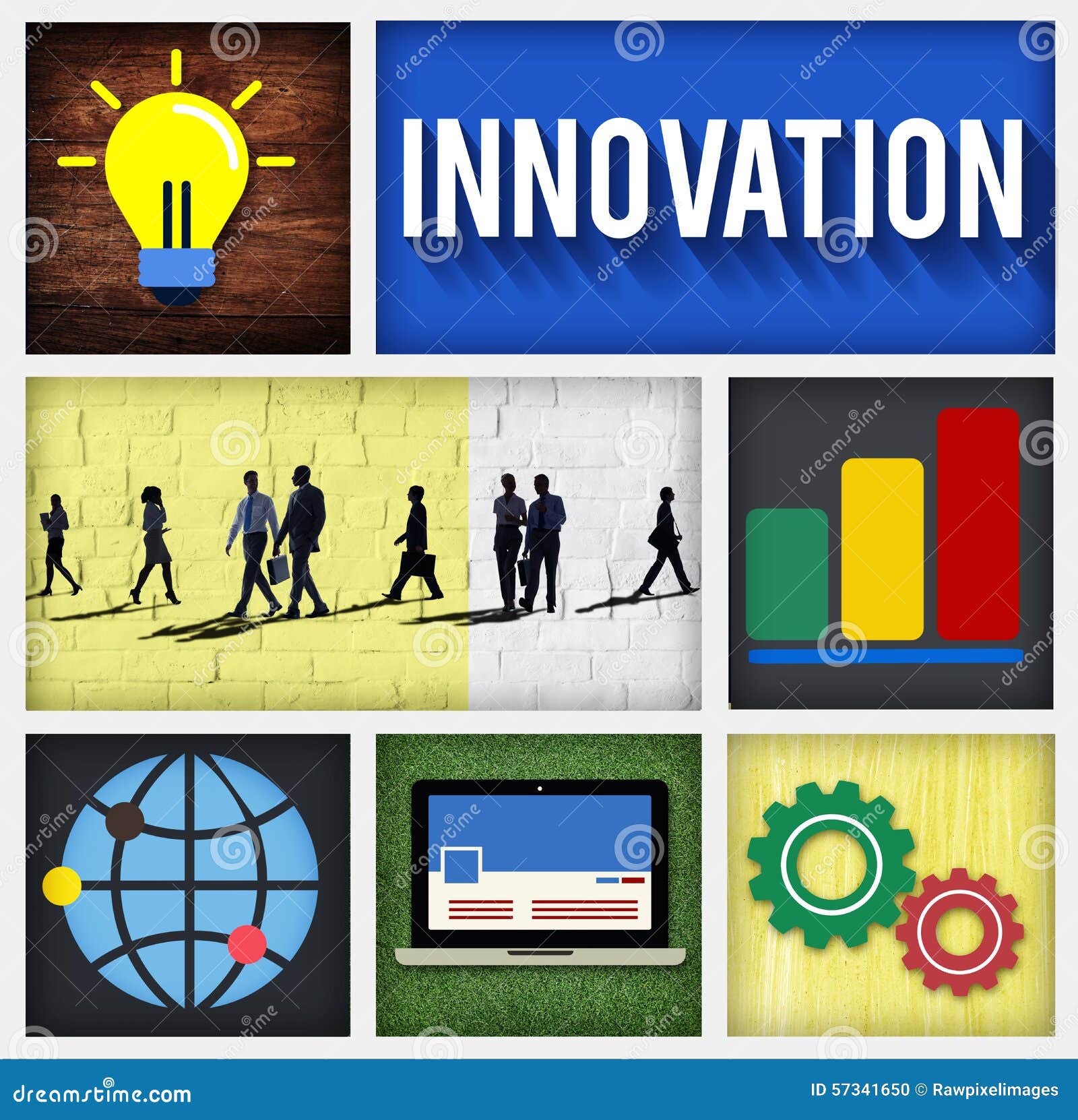 Technology Development, Cogwheel And Check Mark, Innovation Concept ...