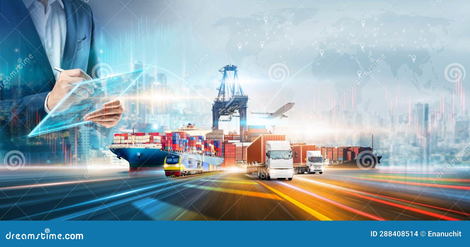 Innovation Technology Digital Future Of Logistics Freight