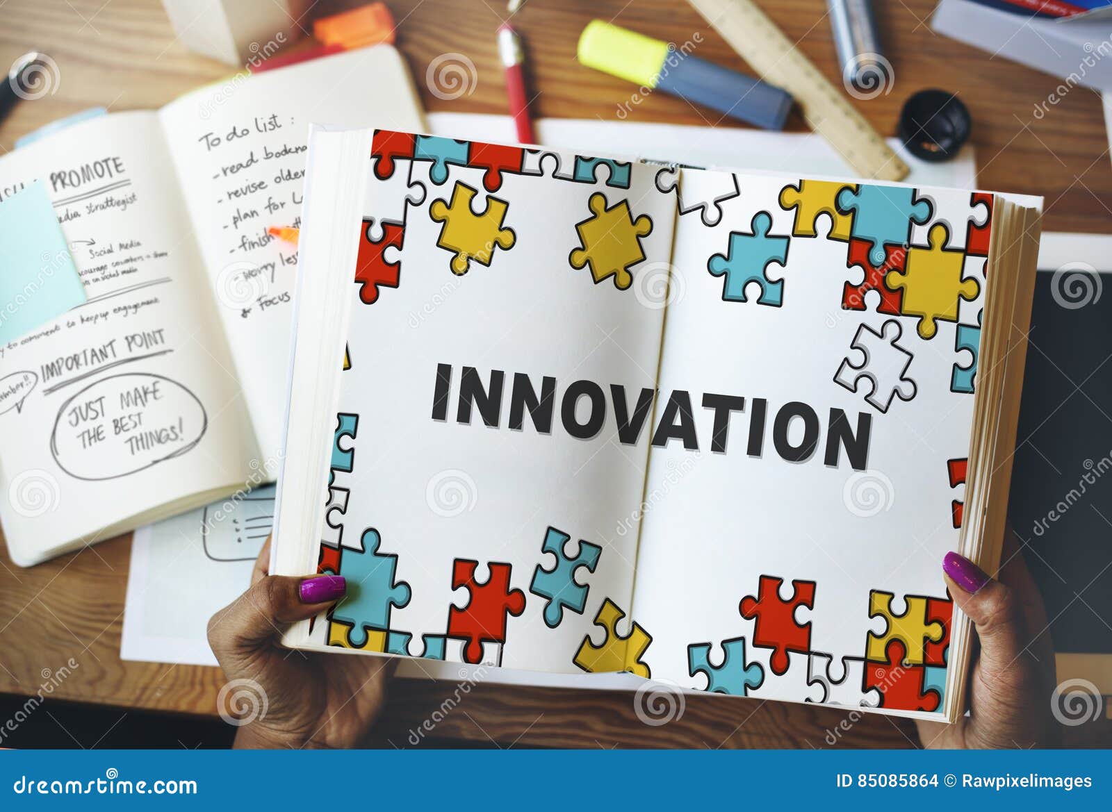Innovation Technology Invention Inspiration Concept Stock Photo - Image ...