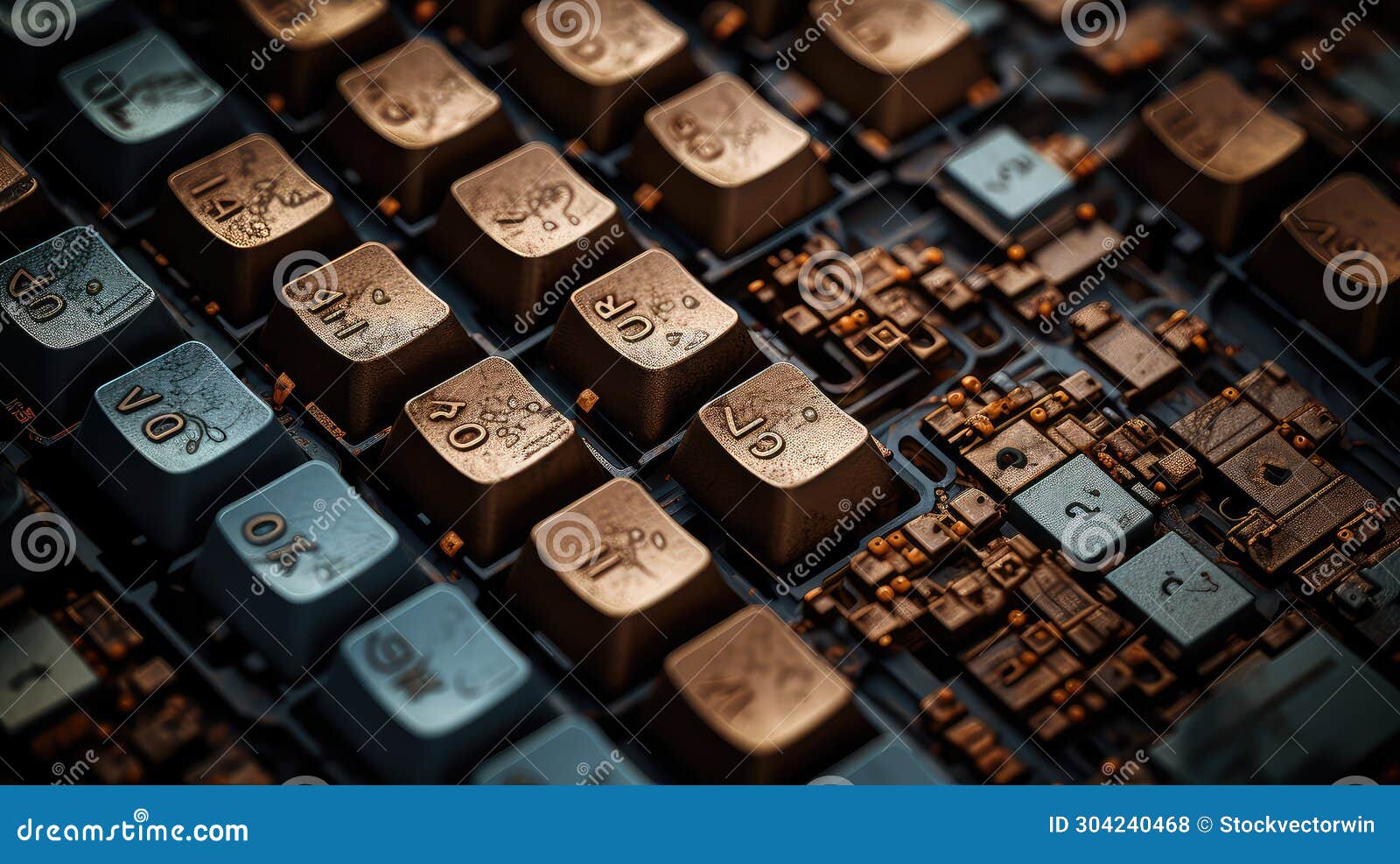 Innovation Texture Technology Background Stock Illustration ...