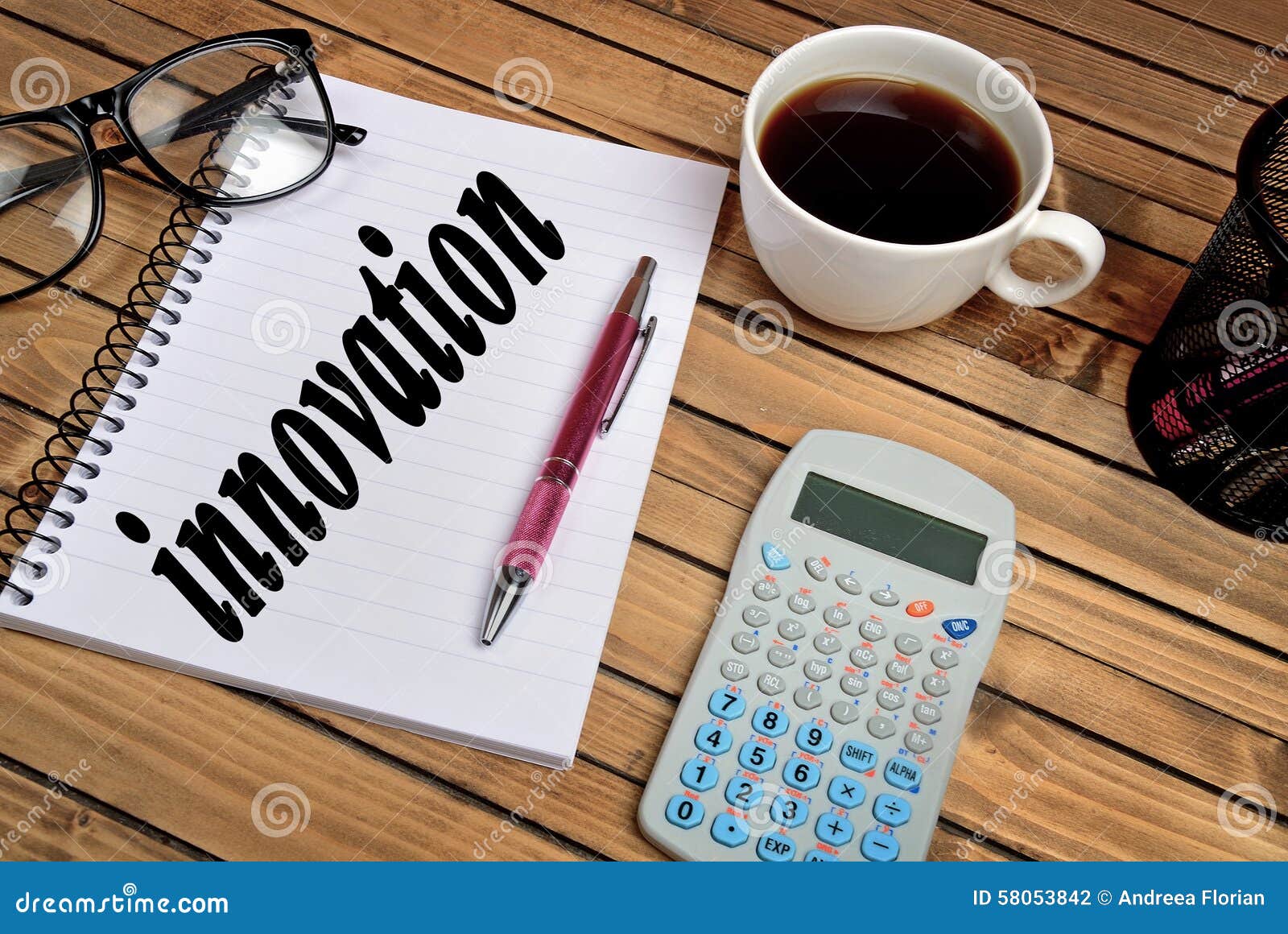 Innovation word stock photo. Image of business, discovery - 58053842