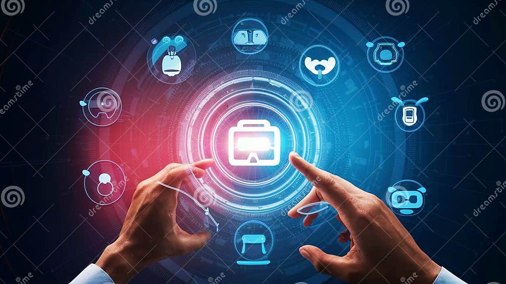 Innovation at Your Fingertips: Tech that Transforms Stock Illustration ...