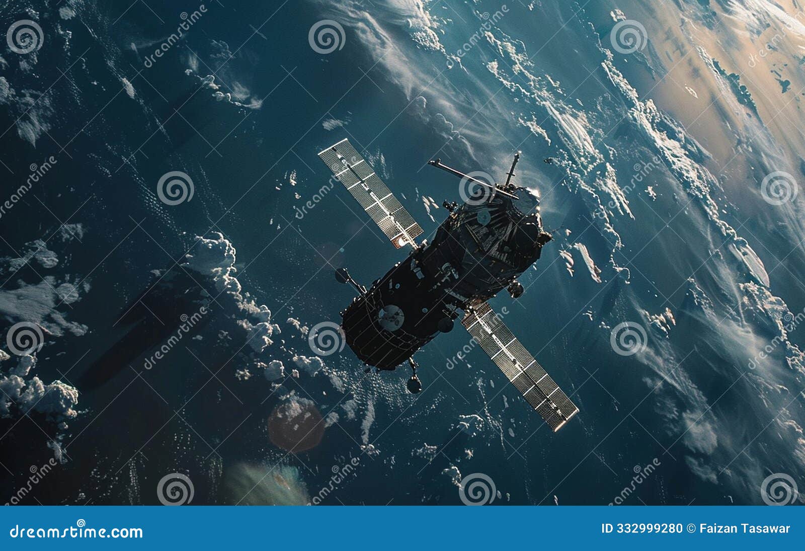 Innovations in Earth Observation Technology -Generative Ai Stock Photo ...