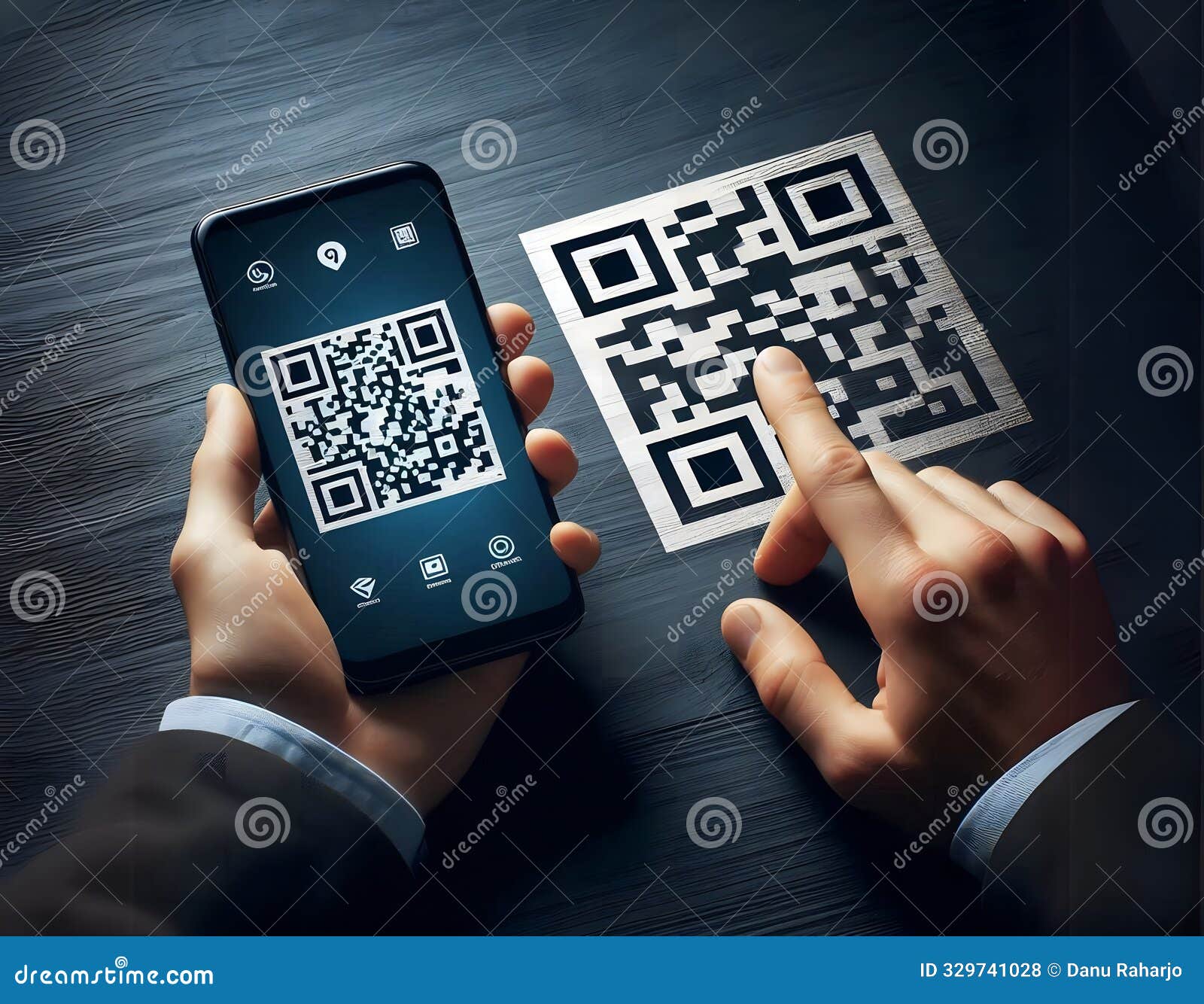 Innovations in QR Code Technology Stock Illustration - Illustration of ...