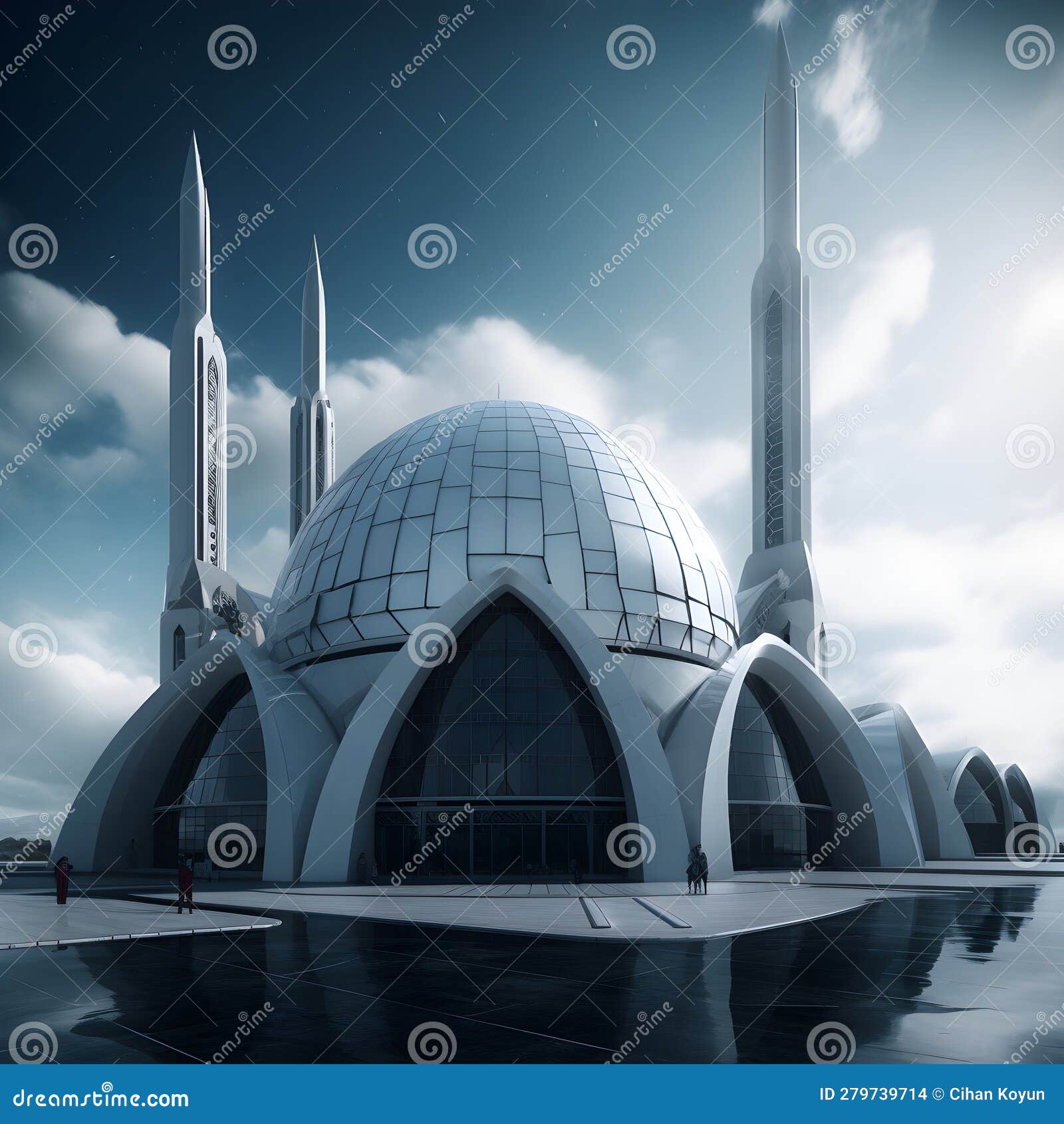 Innovations Unveiled, Exploring a Futuristic 3d Render in a Boundless ...