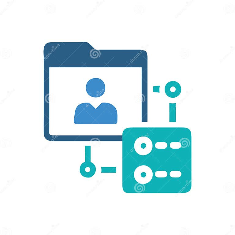 Innovative Active Directory Technology Icon Stock Vector - Illustration ...
