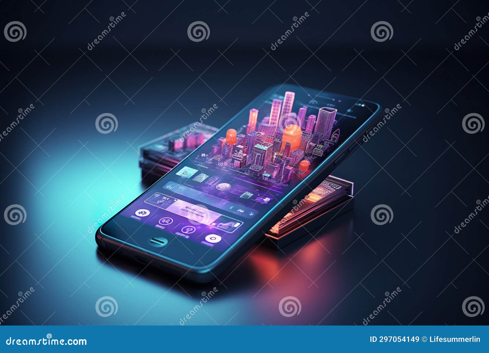 Innovative App Development Process Stock Image - Image of innovation ...