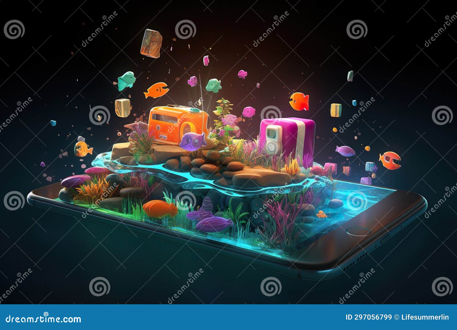 Innovative App Development Process Stock Image - Image of computer ...