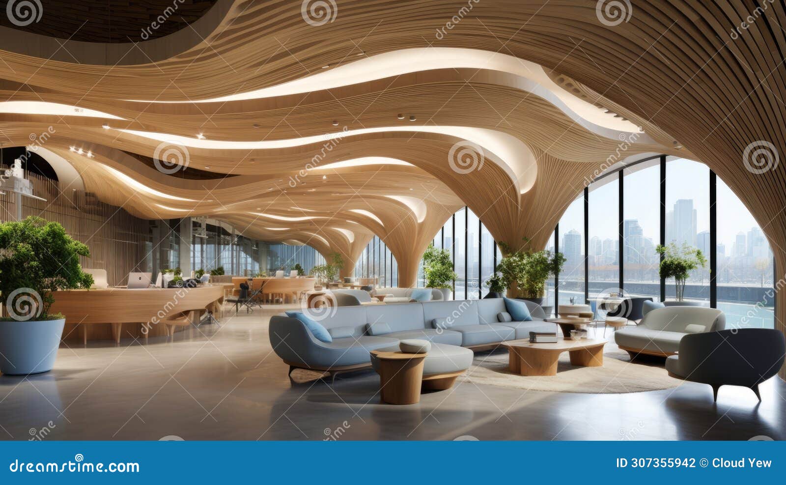 Innovative Architectural Design in a Commercial Space Stock ...