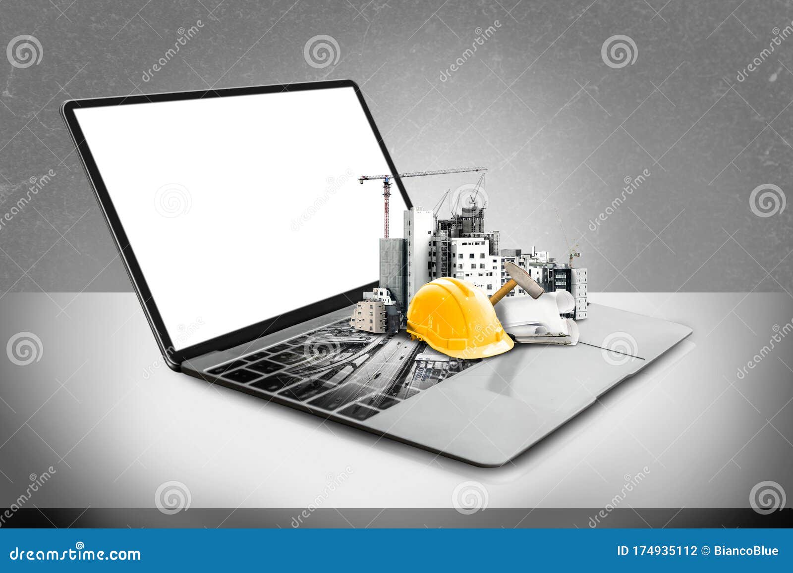 Innovative Architecture and Civil Engineering Plan Stock Photo - Image ...