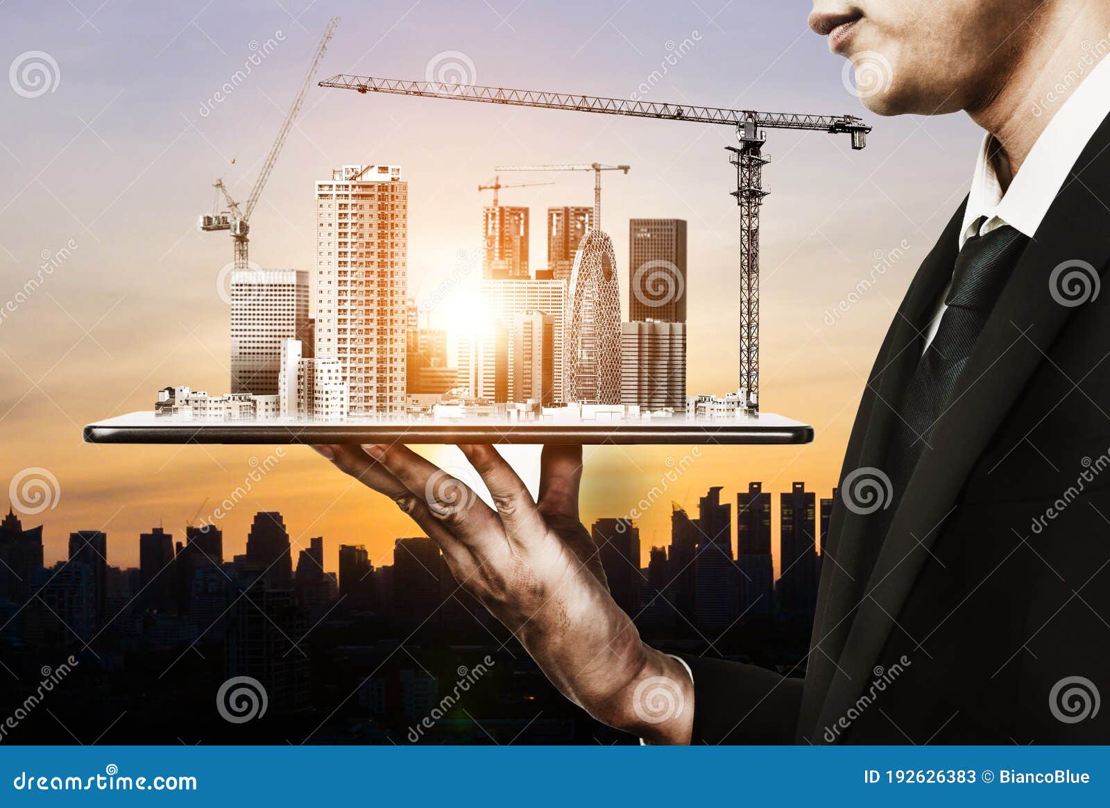 Innovative Architecture and Civil Engineering Plan Stock Image - Image ...