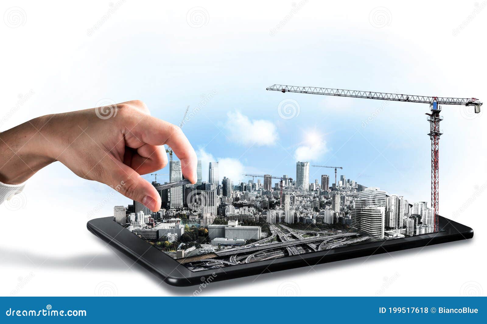 Innovative Architecture and Civil Engineering Plan Stock Photo - Image ...