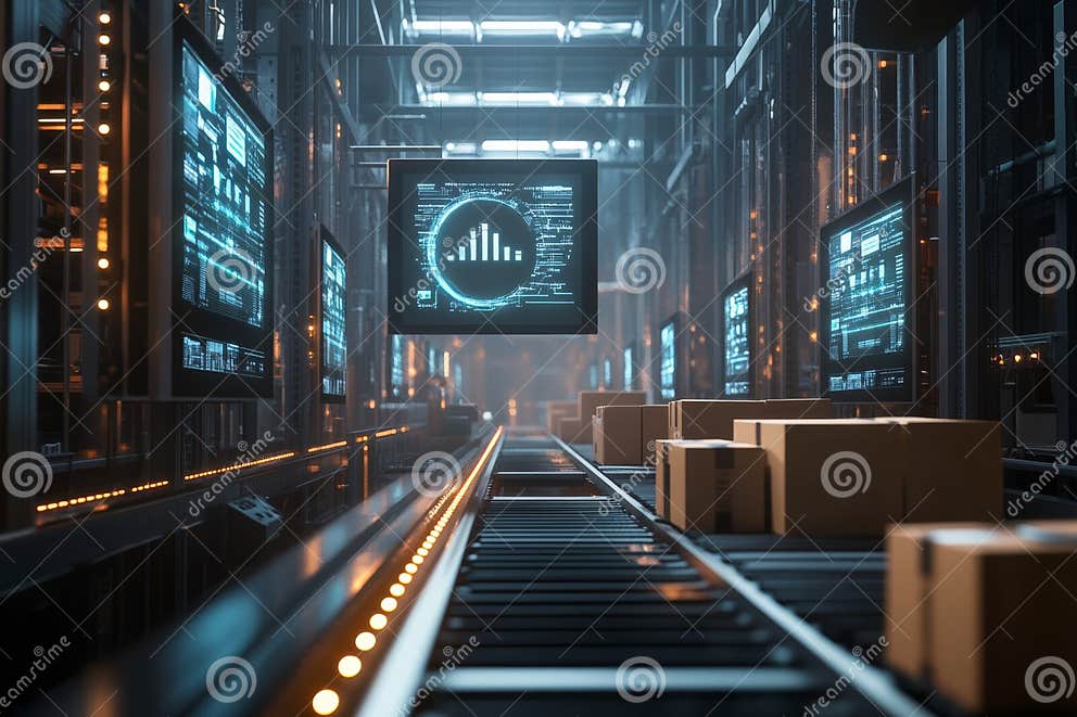 An Innovative Augmented Reality System for Enhanced Package Tracking in Logistics Stock Image ...