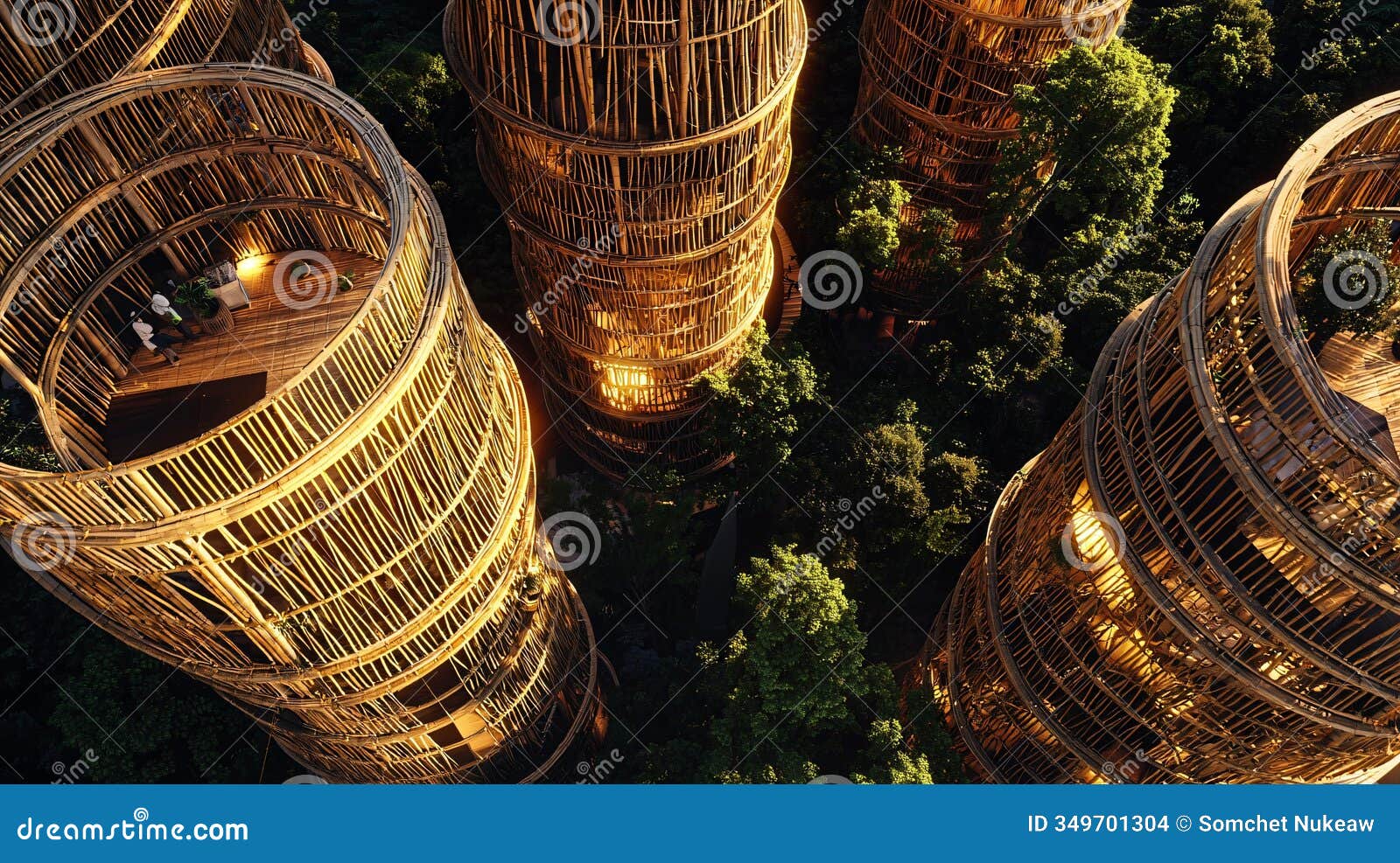 Innovative Bamboo Skyscraper Construction Transformed By Ai Architects Revolutionizes Urban ...
