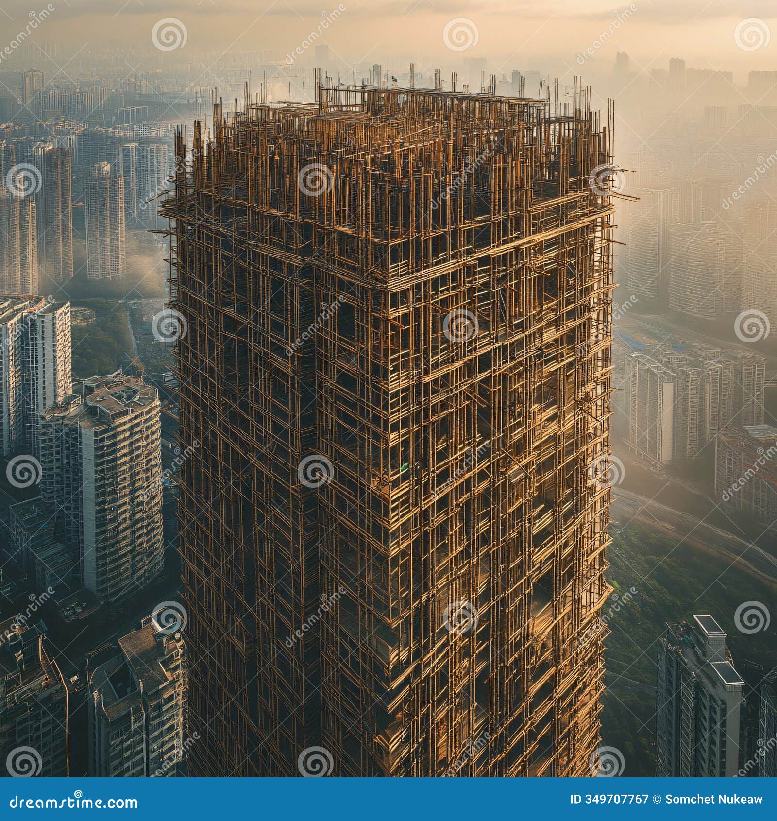 Innovative Bamboo Skyscraper Construction Transformed by Ai Architects ...