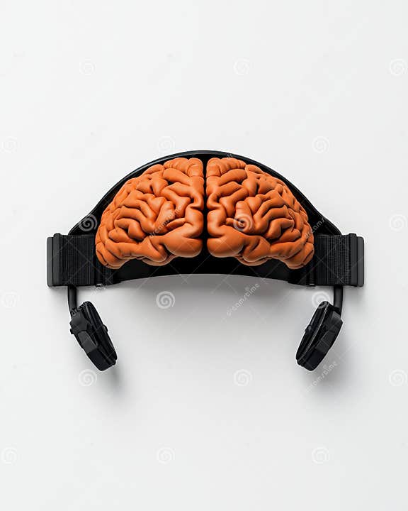 Innovative Brain Model with Headband Representing Cognitive Science and ...