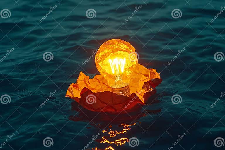 An Innovative Business Concept on a Solid White Background, with a ...