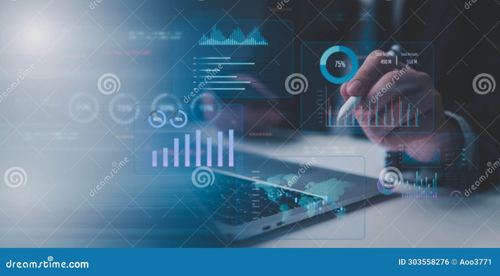 Innovative Business Dashboards Data Analysis Kpi Financial Digital Erp ...