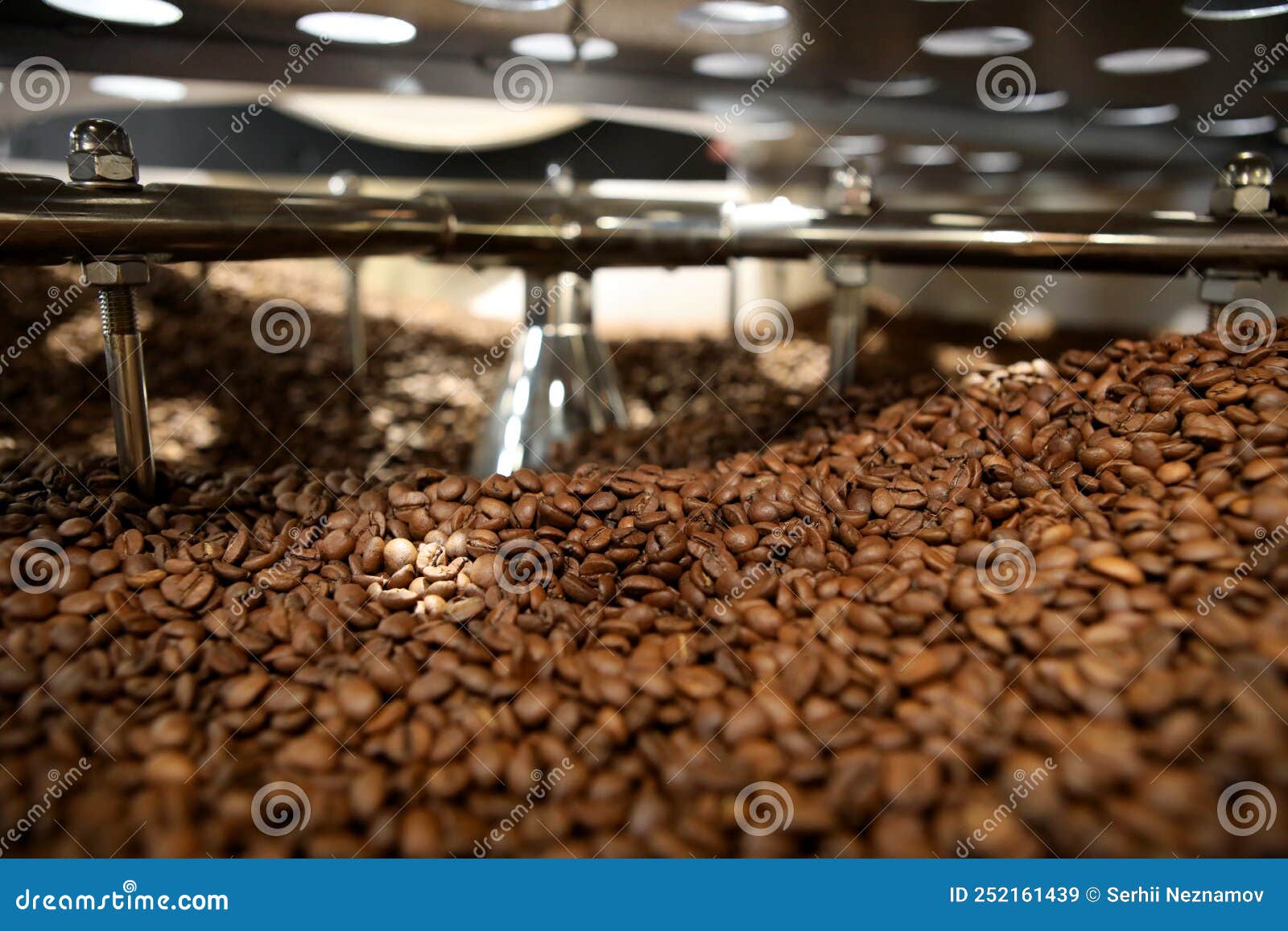 Innovative Coffee Roaster. the Coffee is Roasted Using High Technology ...