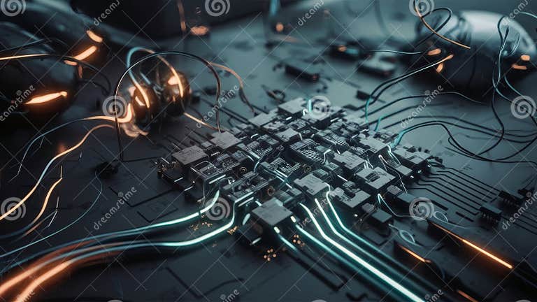 An Innovative Communication Technology Vector Design Featuring ...