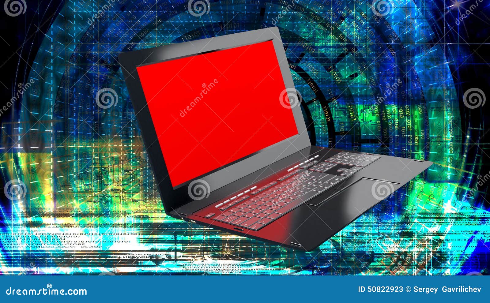 Innovative Computer Internet Technology Stock Illustration ...