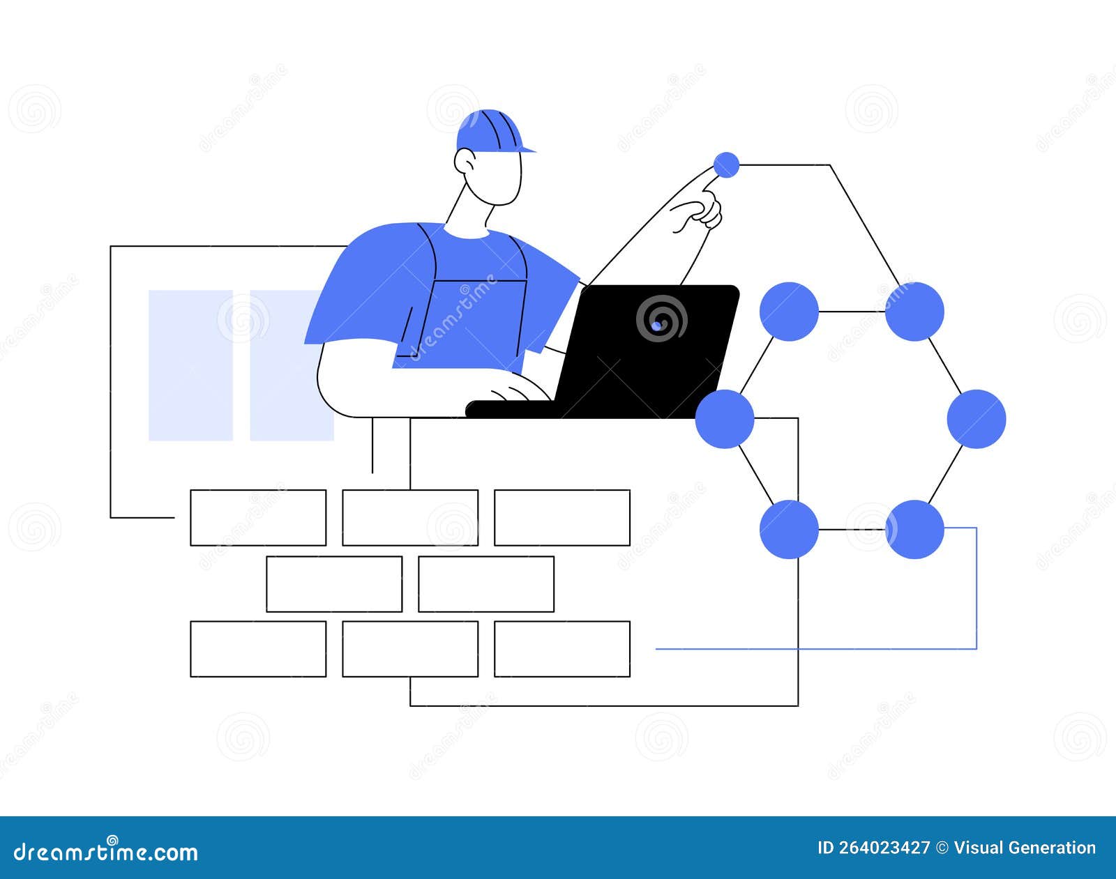Innovative Construction Materials Abstract Concept Vector Illustration ...