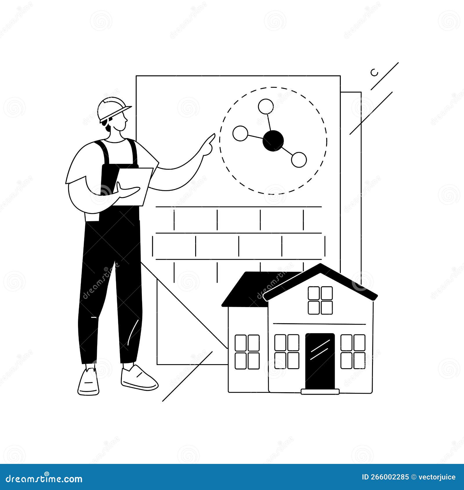 Innovative Construction Materials Abstract Concept Vector Illustration ...