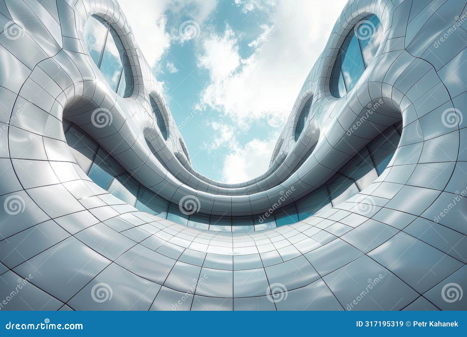 Innovative Contemporary Building with a Distorted Perspective and ...