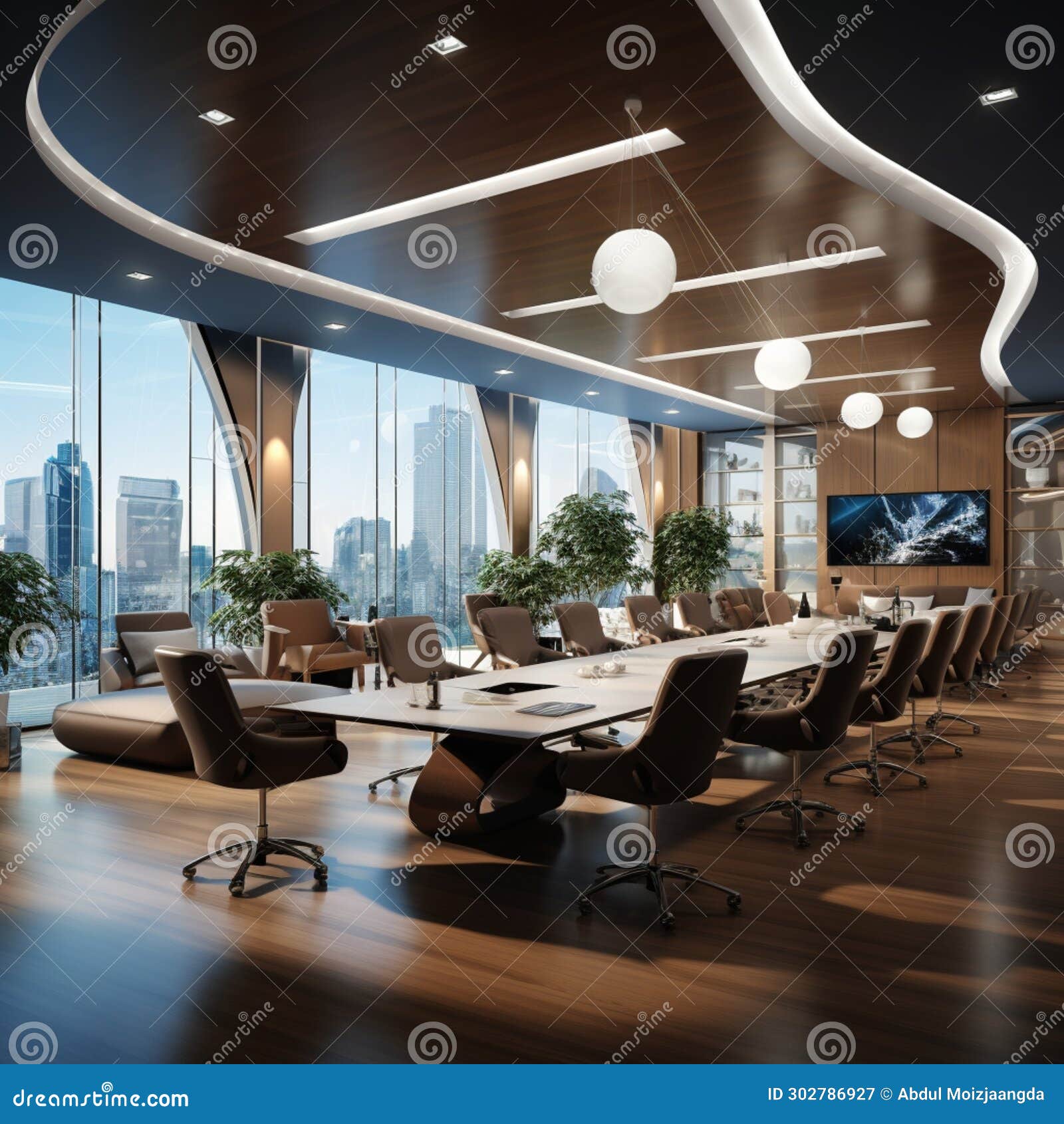 Innovative Corporate Space Design, Visualized through Realistic 3D ...