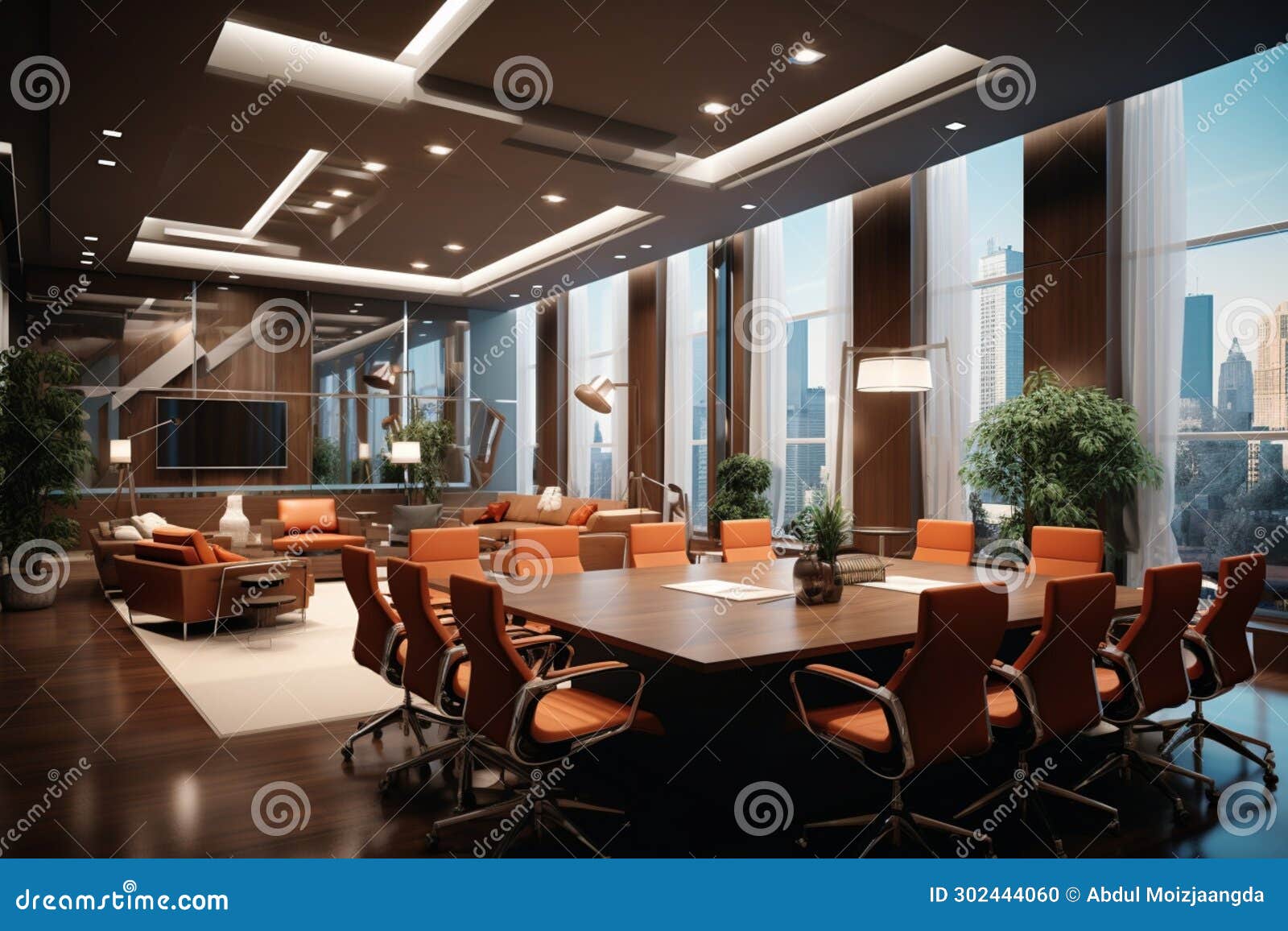 Innovative Corporate Space Design, Visualized through Realistic 3D ...