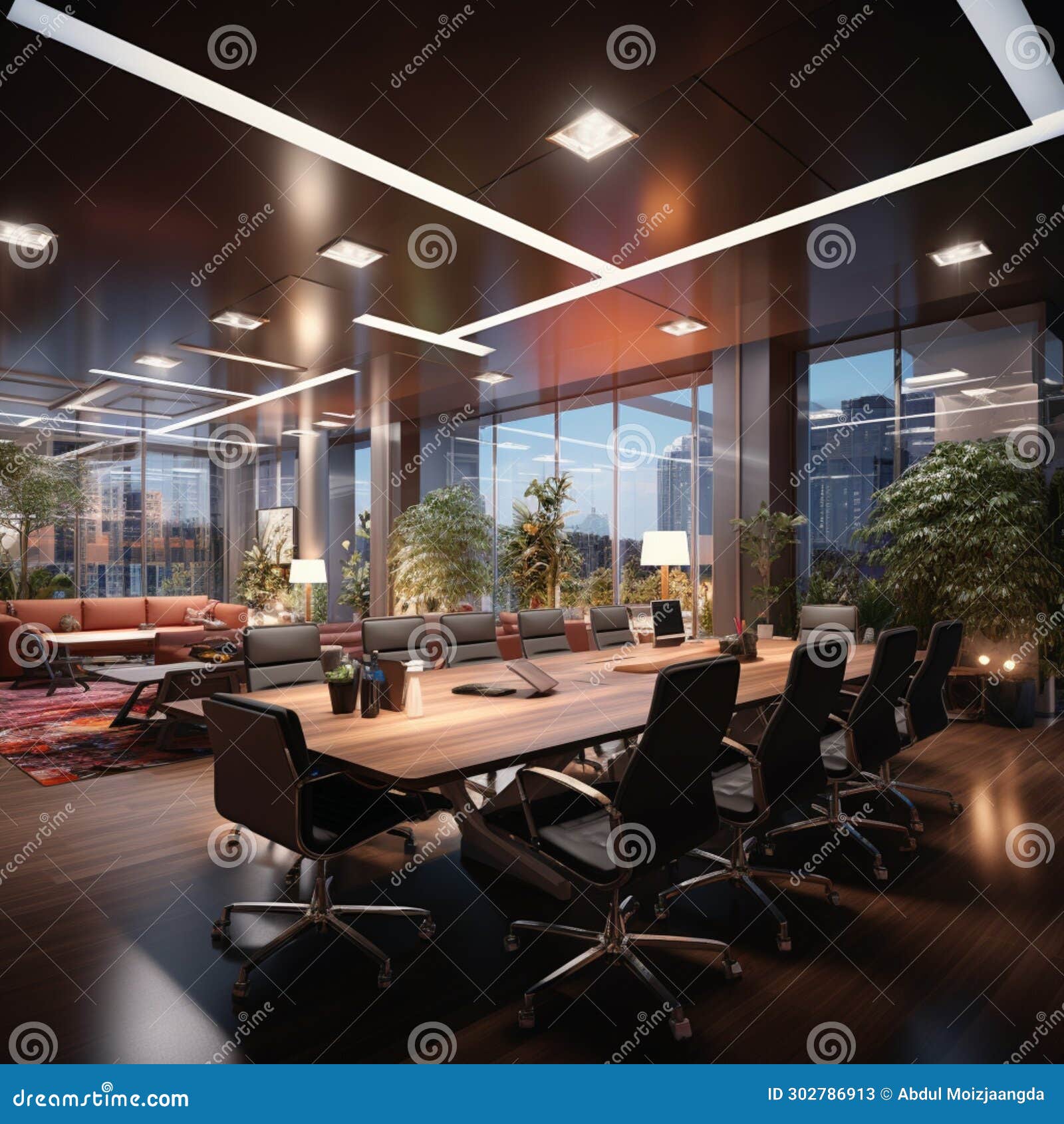Innovative Corporate Space Design, Visualized through Realistic 3D ...