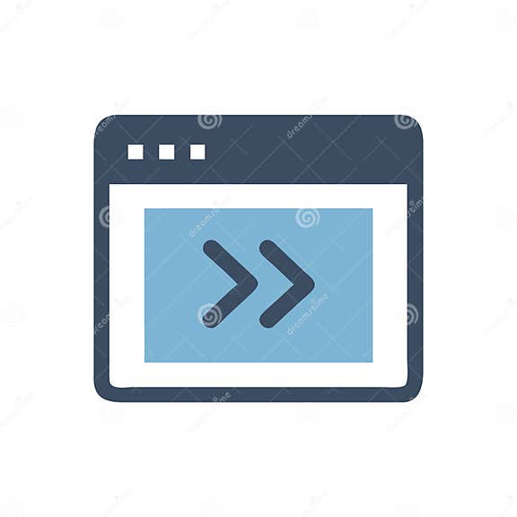 Innovative Command Prompt Design Icon Stock Vector - Illustration of ...