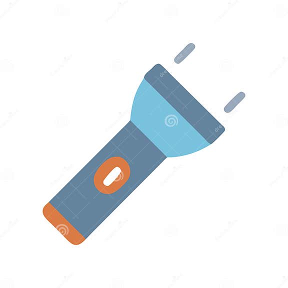 Innovative Flashlight Design Icon Stock Illustration - Illustration of ...