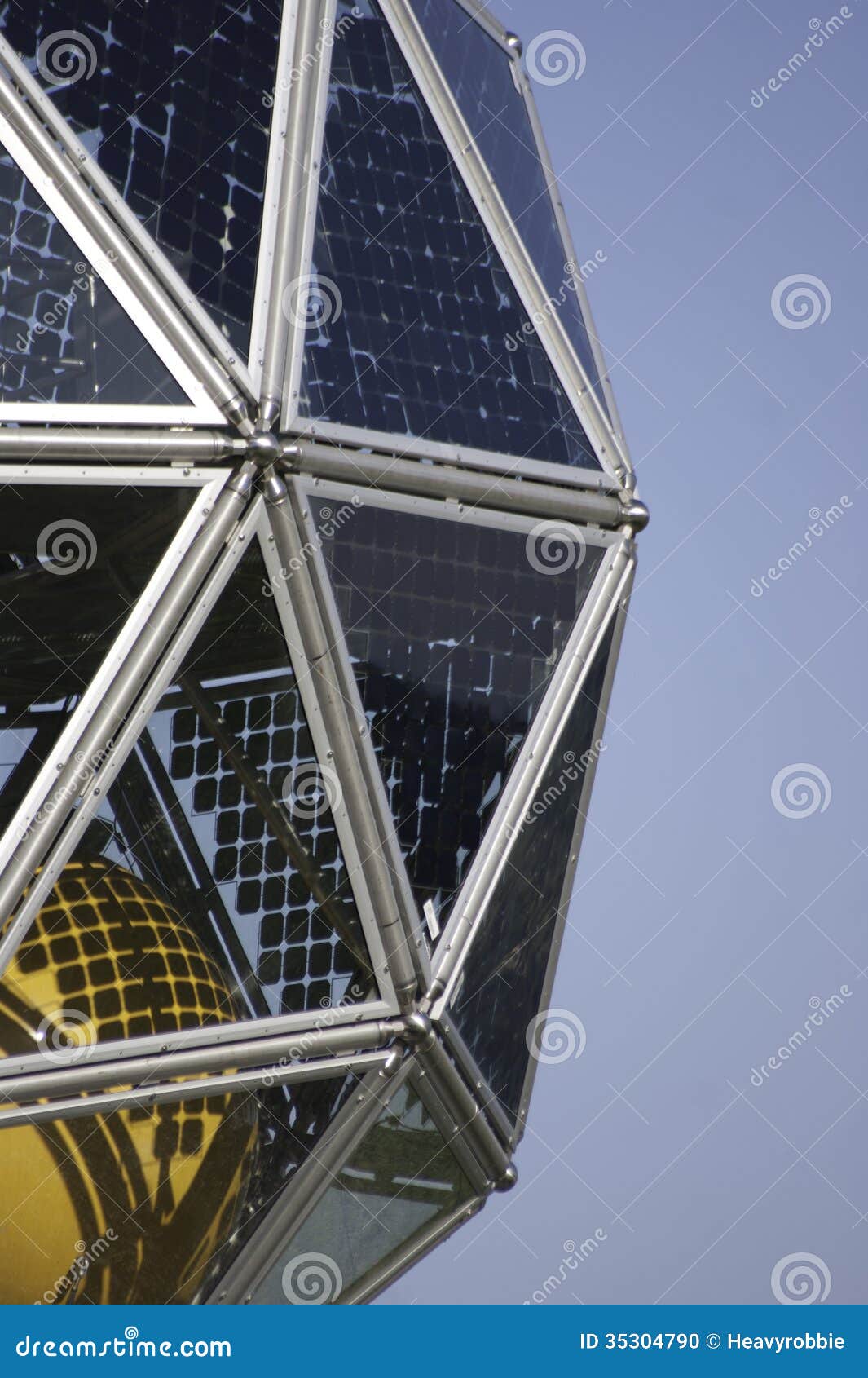 Innovative Design of Solar Power System Stock Photo - Image of ...