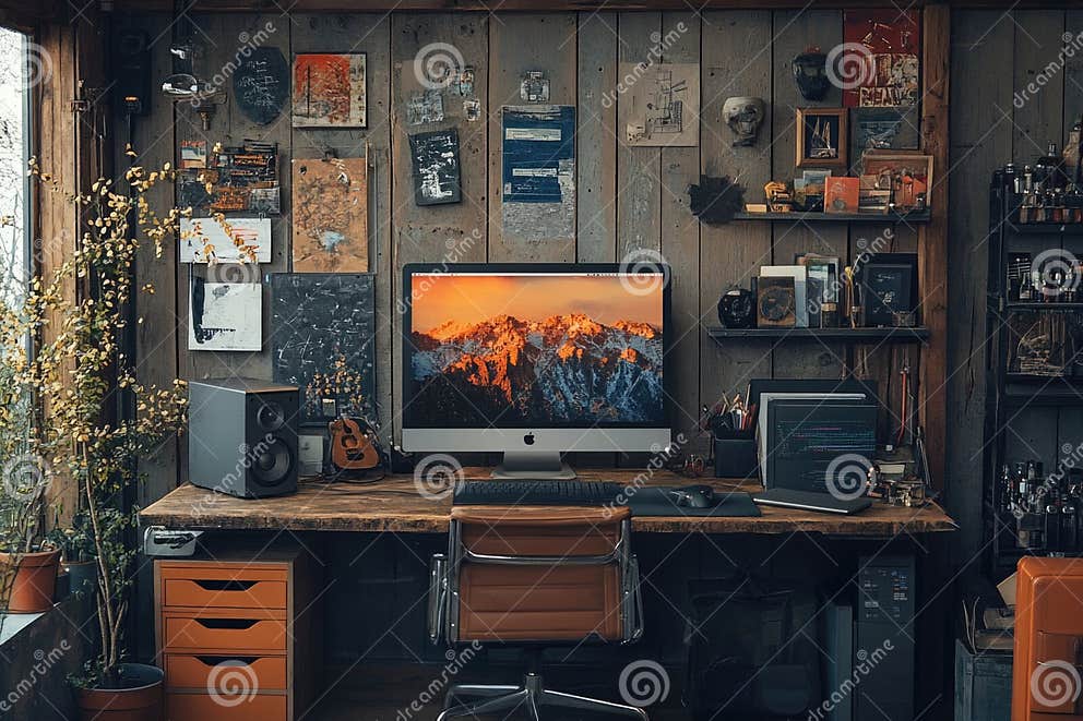 Innovative Desktop Design Showcasing the Power of Modern Stock ...