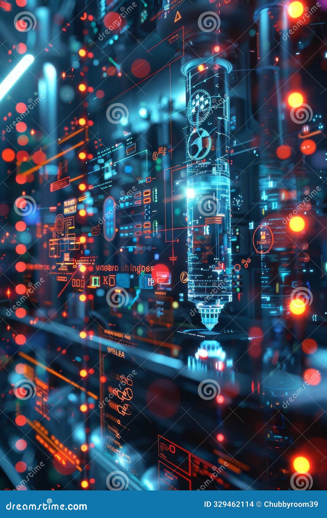 Innovative Display Showcasing Hydrogen Fuel Cells and Clean Energy Flow ...
