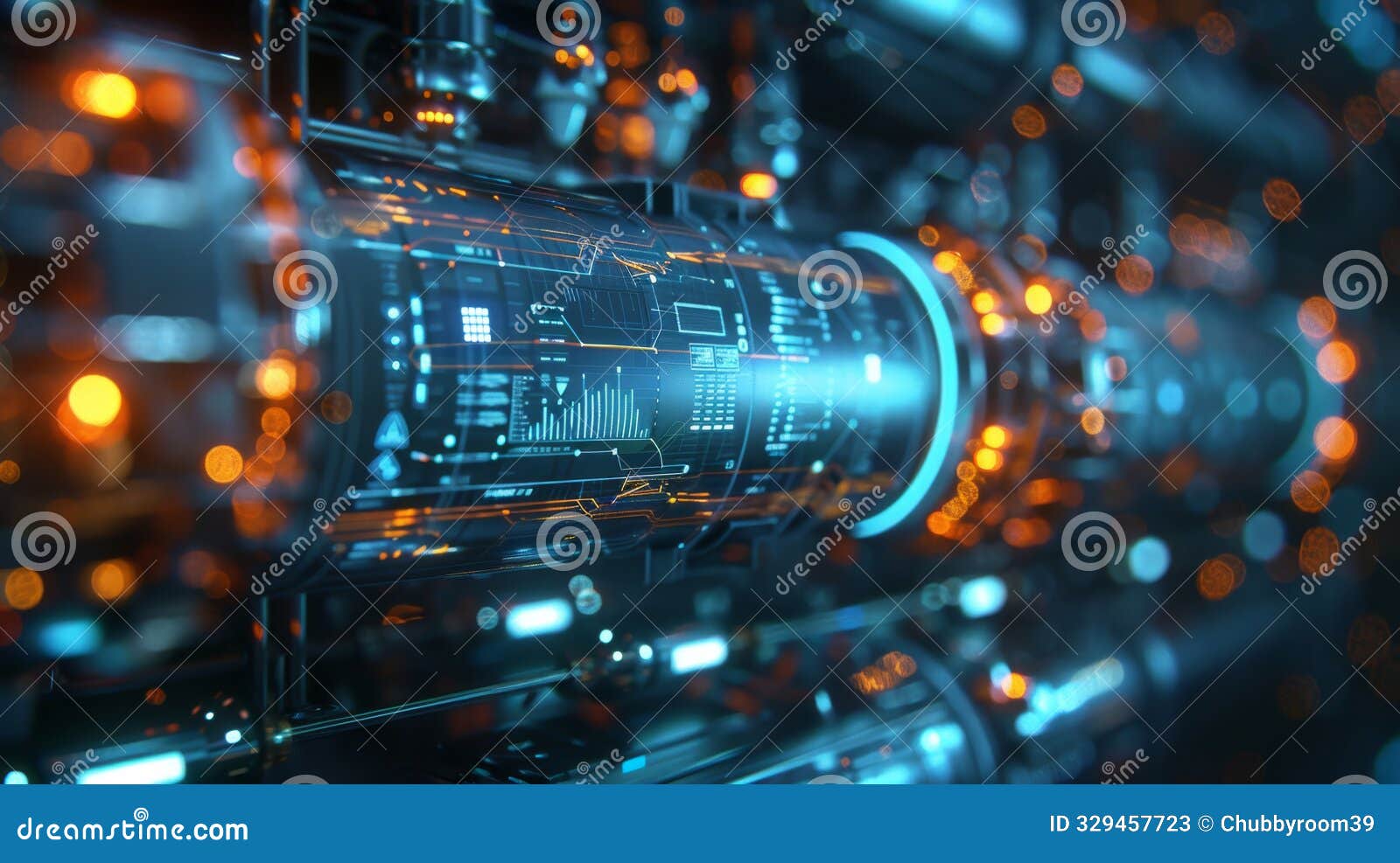 Innovative Display Showing Energy Flow Of Hydrogen Fuel Cell, With ...