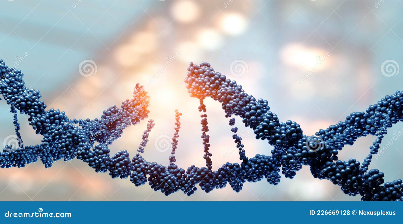 Innovative DNA Technologies in Science and Medicine Stock Photo - Image ...