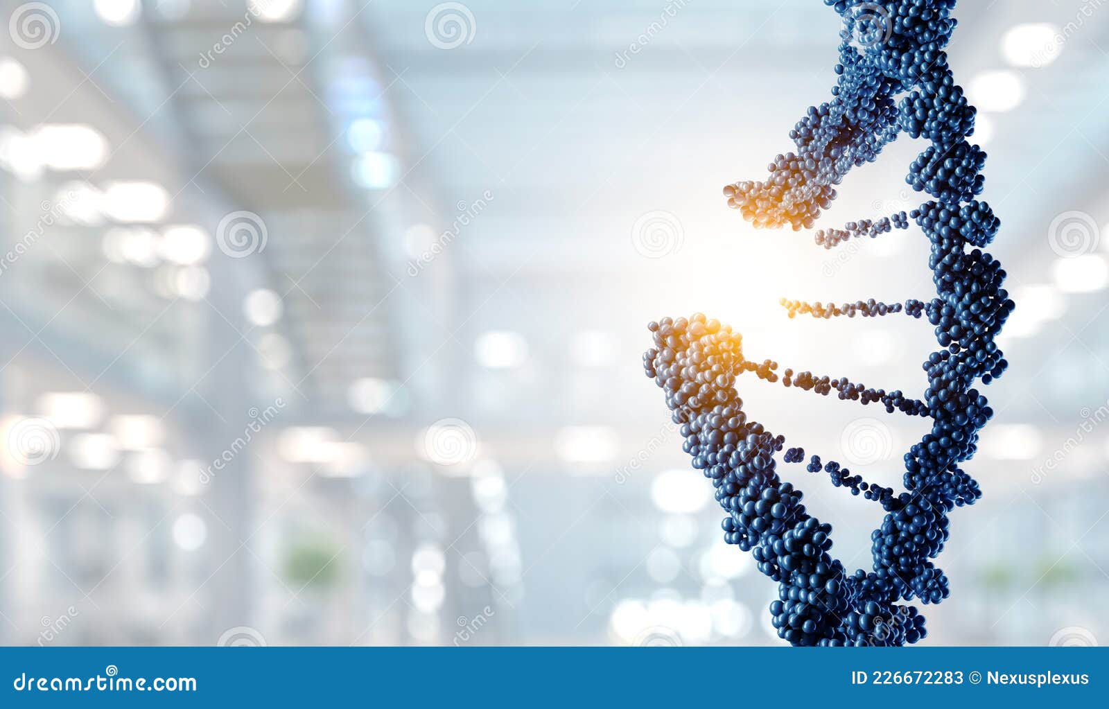 Innovative DNA Technologies in Science and Medicine Stock Illustration ...