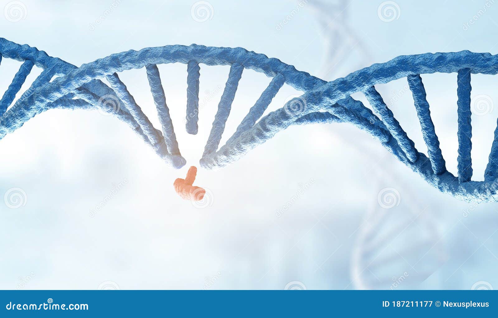 Innovative DNA Technologies in Science and Medicine Stock Image - Image ...