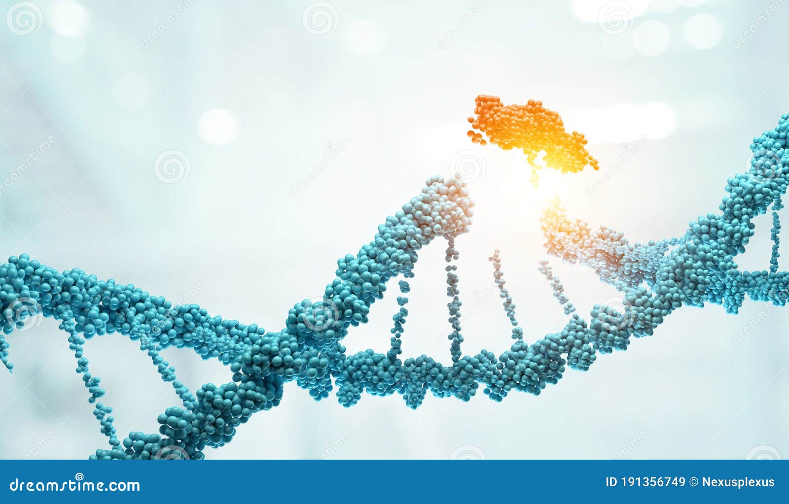 Innovative DNA Technologies in Science and Medicine Stock Image - Image ...