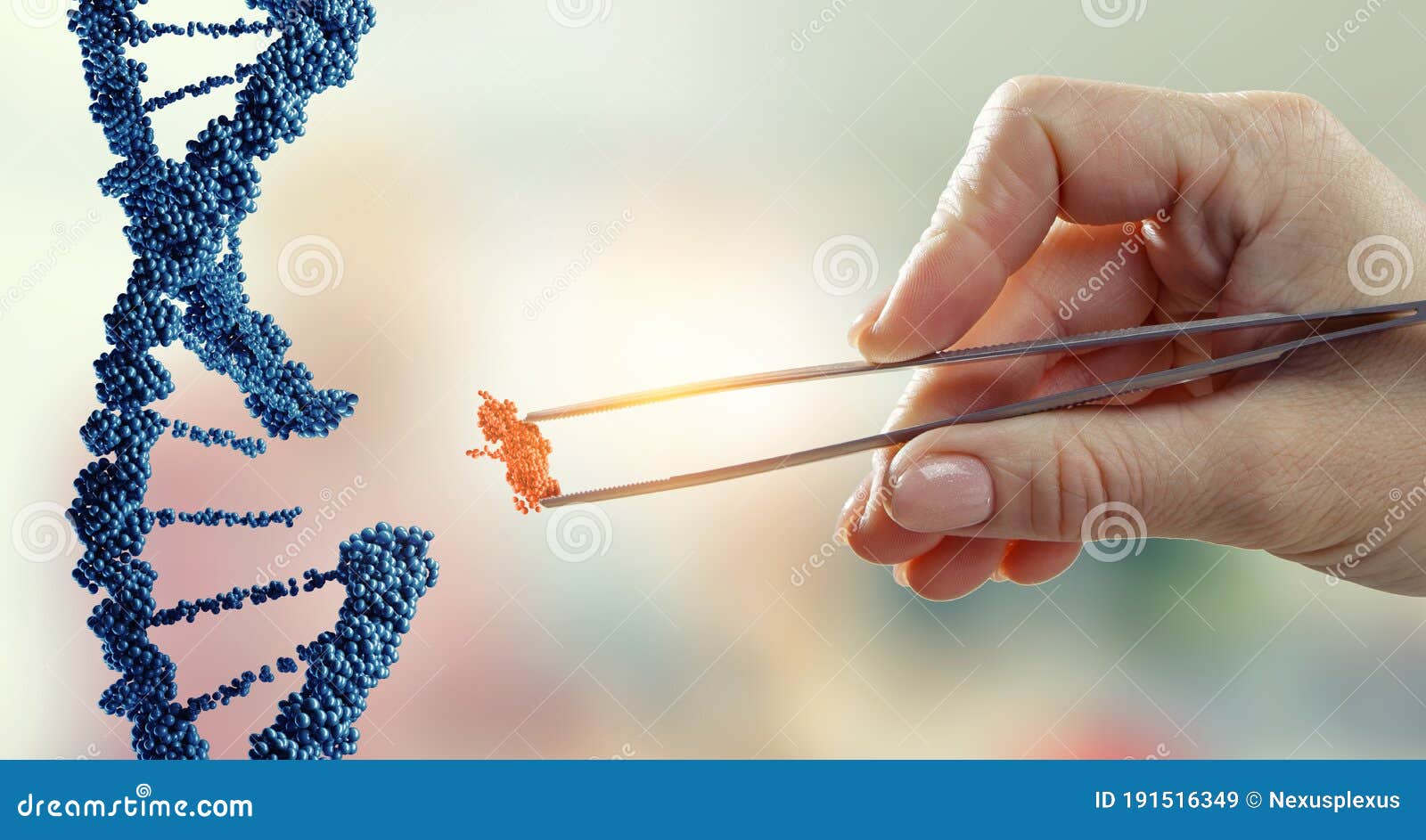Innovative DNA Technologies in Science and Medicine Stock Image - Image ...