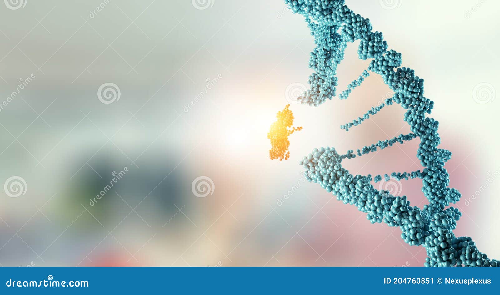Innovative DNA Technologies in Science and Medicine Stock Illustration ...
